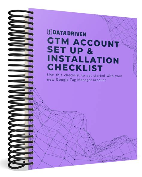 Gtm Account Set Up And Installation Checklist Measureu