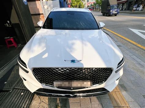 수원 용인 제네시스gv70 신차패키지 신차검수 레인보우v90 썬팅 아이나비z9000 블랙박스 Ppf생활보호3종 네이버 블로그