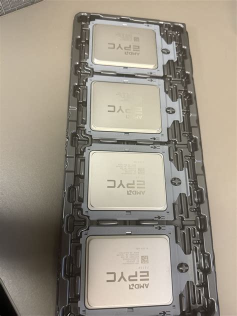 Used 4 X AMD EPYC 7313P CPU 16 Cores 32 Threads 3 7GHz 155W SP3 Support H12SSL I UBB Threads