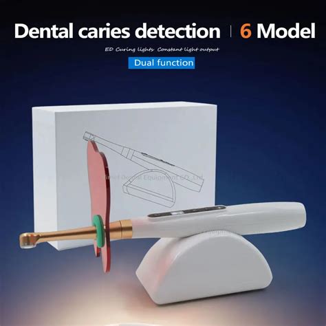 Dental Curing Light With Caries Detector 6 Modes 360° Rotation