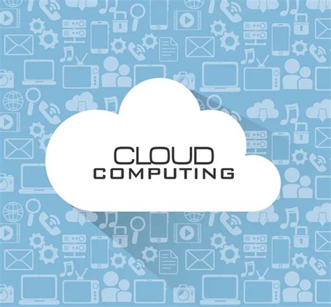 Cloud Computing Stock Vector By ©yupiramos 40119199
