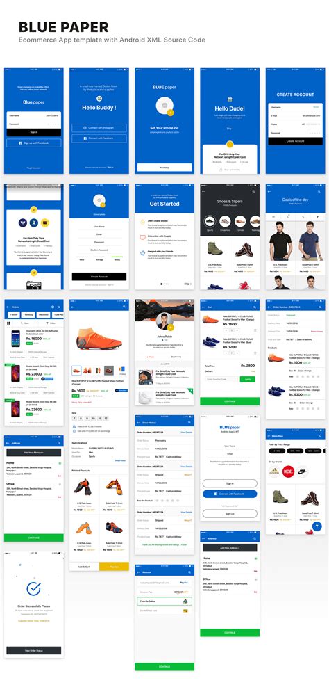 ANDROID UI LIBRARY On Behance