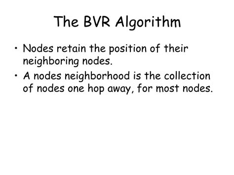 ppt beacon vector routing scalable point to point routing in