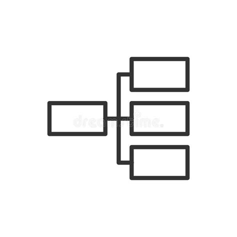 3 Layer Hierarchical Network Diagram Stock Illustration Illustration Of Computers Internet