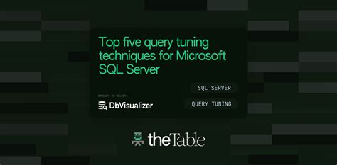 Top 5 Query Performance Tuning Tips For Microsoft Sql Server