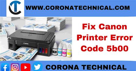 How To Reset Support Code B Canon G CORONA TECHNICAL