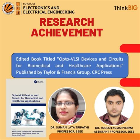 Semicondutor Design Optoelectronics Healthcare Dr Suman Lata