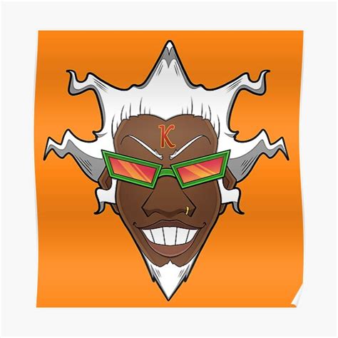 Jsrf Dj Professor K Head Poster For Sale By Rudiequeen Redbubble