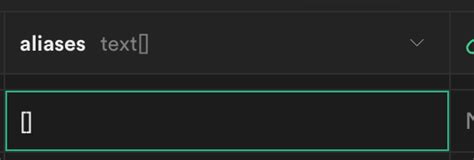 Empty Array Values Arent Included When Opening The Row Editor · Issue