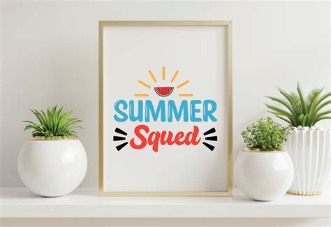 Summer Squed Graphic By Ranastore 432 · Creative Fabrica