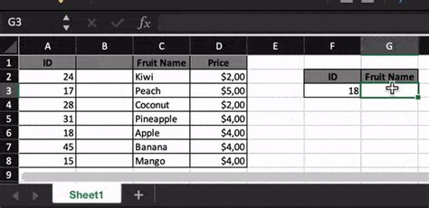 excel vlookup with drop down microsoft excel tutorial how to do a