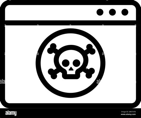 Hacking Information Folder Hackers Icon Vector Outline Illustration