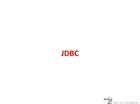 Jdbc Architecture And Driver Types Ppt Pps