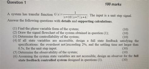 solved a system has transfer function
