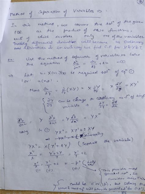 Separation Of Variables Pdf