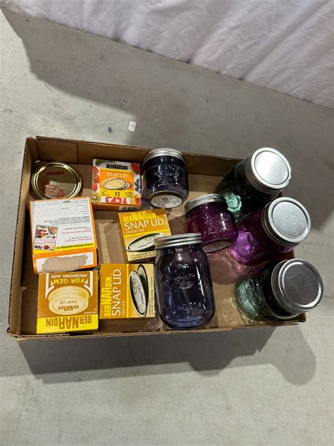Jars And Snap Lids