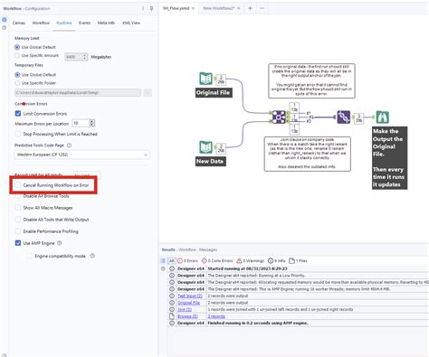 Append And Replace The Same Output Alteryx Community
