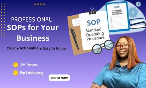 Write Professional Sops And Business Process Documentation By Elizabetharibs Fiverr