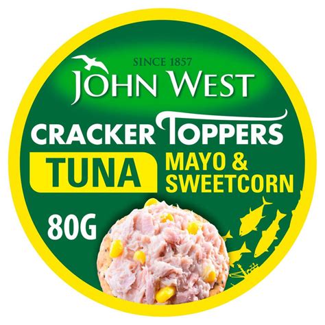 John West Cracker Topper Mayo Sweetcorn 80g British Online