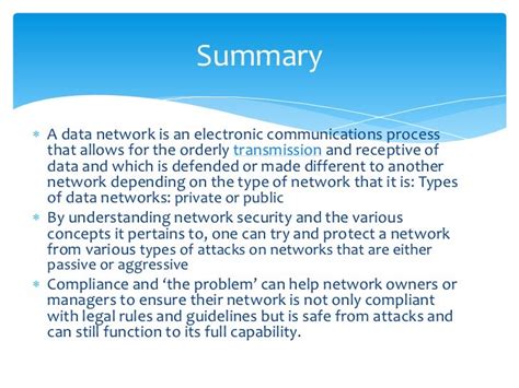 What Are Data Networks