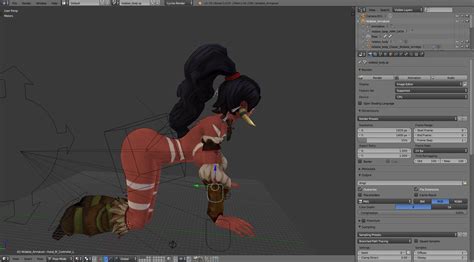Nude Nidalee Blender Model Download By Frististains On Deviantart