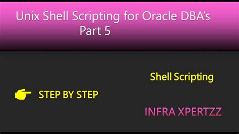 Shell Scripting Tutorial For Beginners Part 5 Youtube