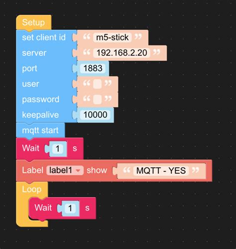 M5 Stick C Uiflow Mqtt M5stack Community