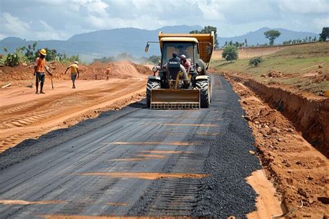 Premium Photo Building Better Roads Captivating Grader Scenes Best Grader Image Photography