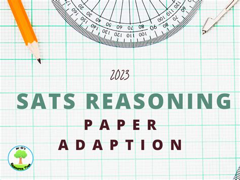 2023 sats reasoning 2 and 3 adapted tests 2023 sats original question
