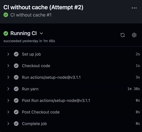 CI CD Tips Improve Your CI CD With Cache Github Version OOZOU