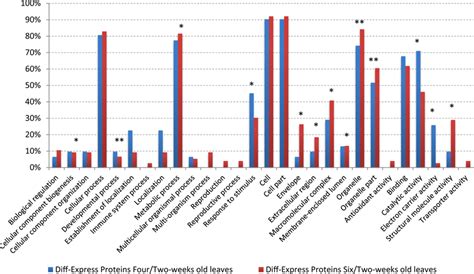 The Functional Classification Of Differentially Expressed Proteins In