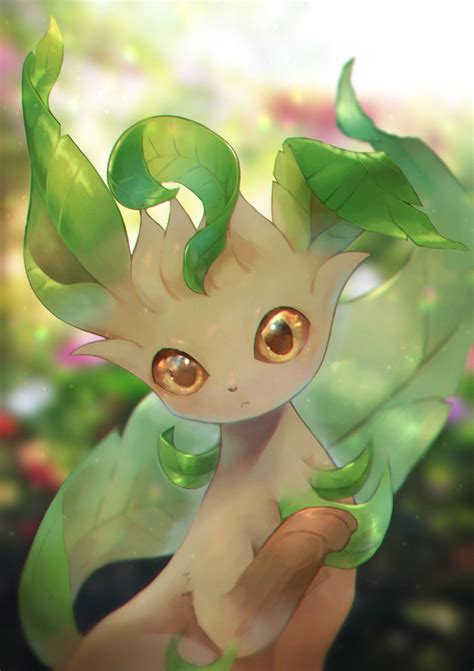 Cute Leafeon Wallpapers Top Free Cute Leafeon Backgrounds WallpaperAccess