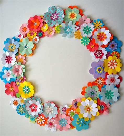 Ideas From The Forest Paper Flower Wreaths Flower Artofit