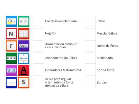 Principais Comandos Excel Match Up