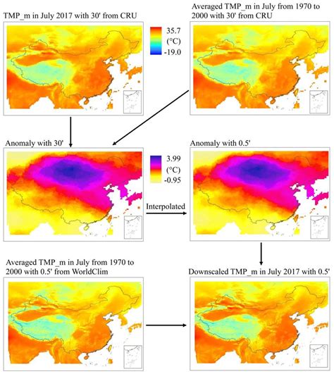 Schematic Illustration Of The Delta Spatial Downscaling Process By Download Scientific Diagram