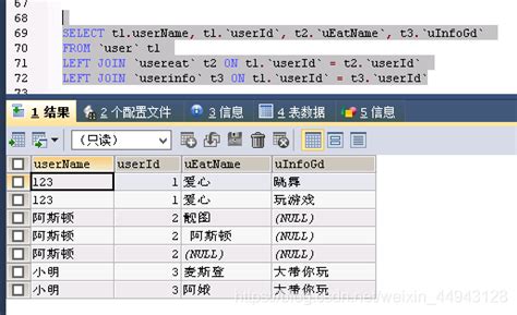 Mysql Sql语句练习二 内连接 左连接 右连接，三表连接查询sql左连接练习 Csdn博客