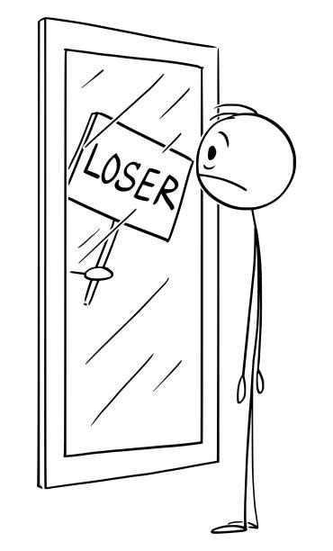 340 Low Self Esteem Cartoon Stock Illustrations Royalty Free Vector