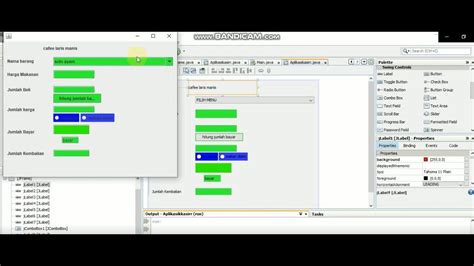 Tutorial Java Gui Aplikasi Kasir Youtube