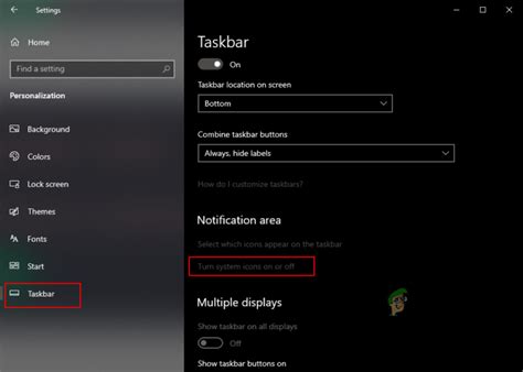 how to enable disable clock and date from system notification area