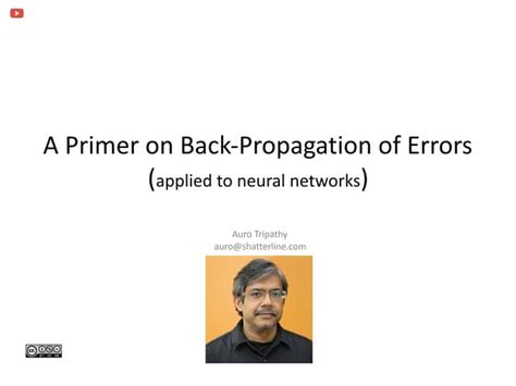 Back Propagation Primer Ppt