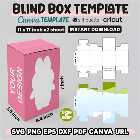 Blindbox Template Etsy