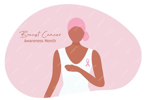 ฺconcientización Sobre El Cáncer De Mama Por Amor Y Apoyo Mujer
