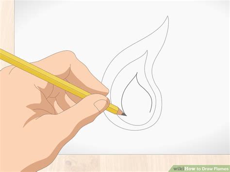 How To Draw Flames Steps With Pictures WikiHow