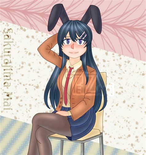 Mai Sakurajima Bunny Girl By Teilzami On Deviantart