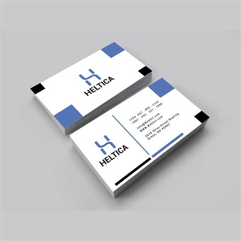 Simple Corporate Business Card Design Masterbundles