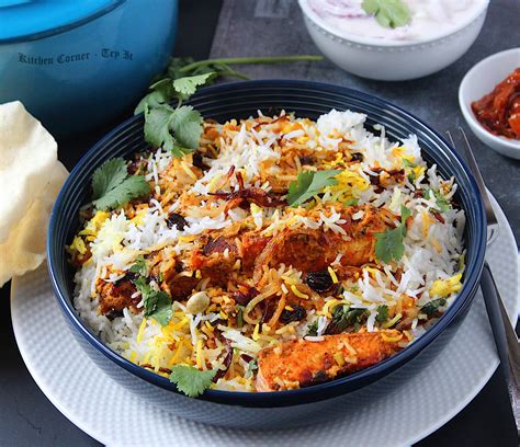 Easy And Delicious Fish Biryani Salmon Fish Biryani