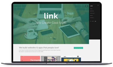 Link Bootstrap 3 Agency Theme Fastcodespace