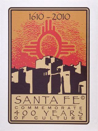 Santa Fe 400th Anniversary Poster
