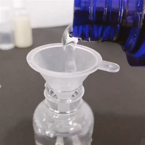 Transparent Plastic Mini Funnel Filter Funnel For Lab Use Perfume Liquid Essential Oil 漏斗 塑料迷你款