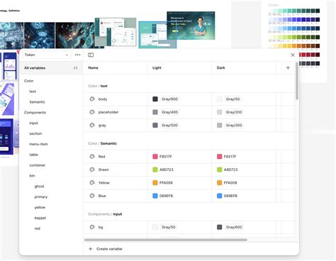 demo design system and tokens figma